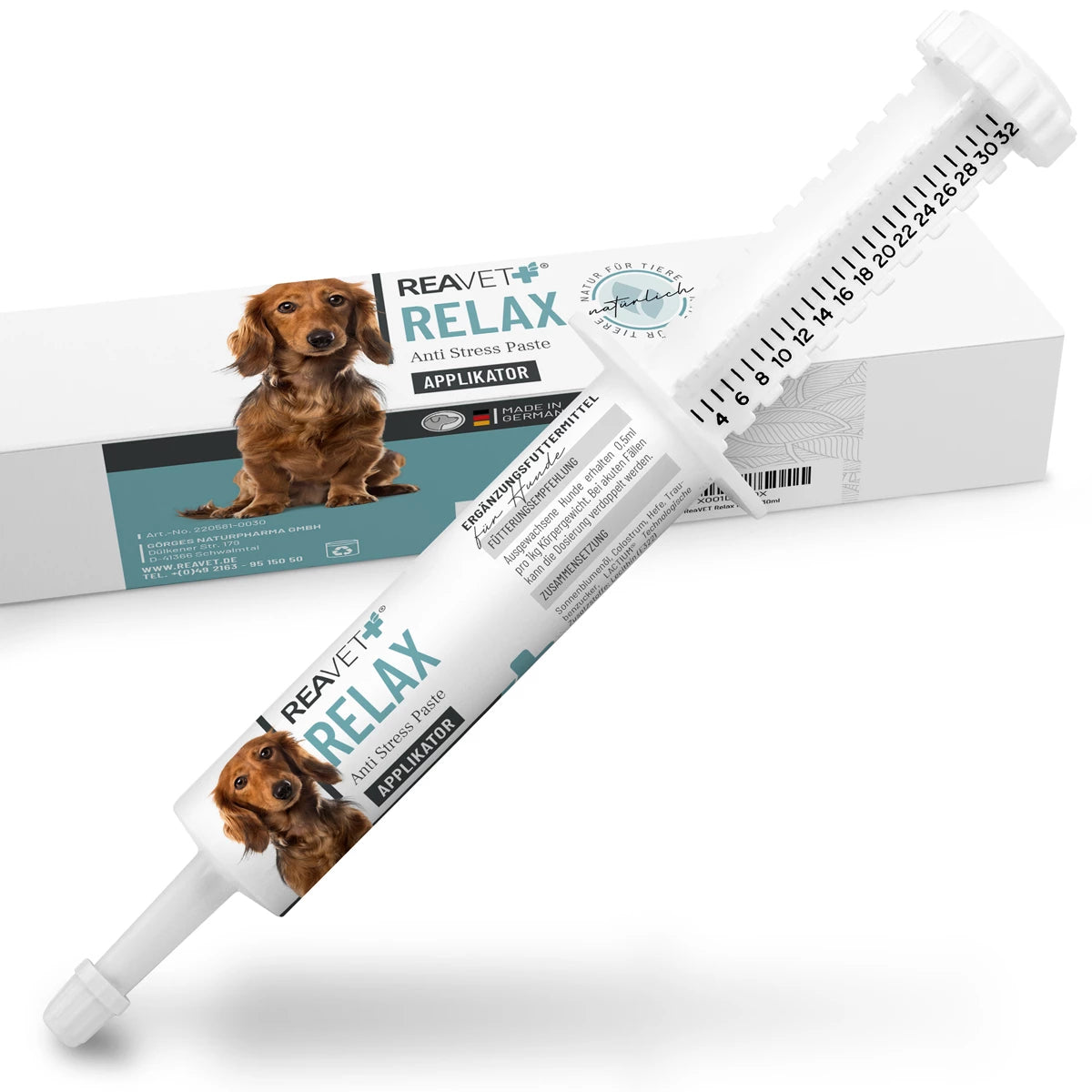 Relax Anti Stress Paste - ReaVET – WOOFSTUFF - SHOP FOR DOGS